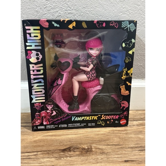 Mattel | Toys | New Monster High Draculaura Count Fabulous Vamptastic ...